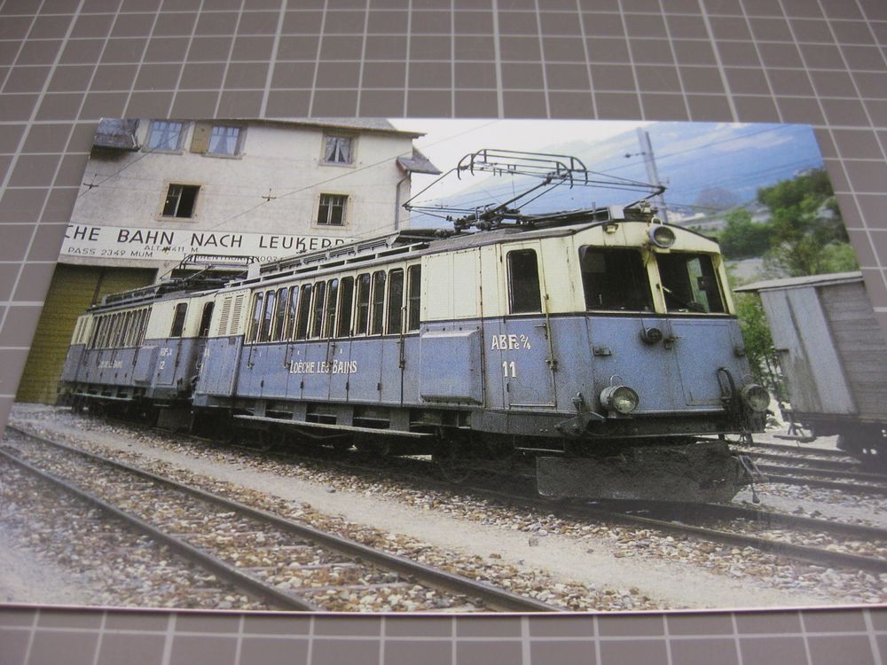 AK Leuk mit Bahn Triebwagen (Neu (gemäss Beschreibung)) in Malters für CHF 7 – mit Lieferung auf ...