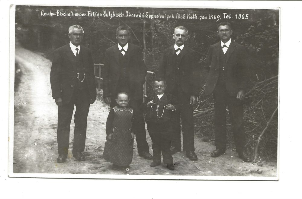 Oberegg AI Falken Sulzbach Seppetoni + Katharina dat. 1934 | Kaufen auf ...