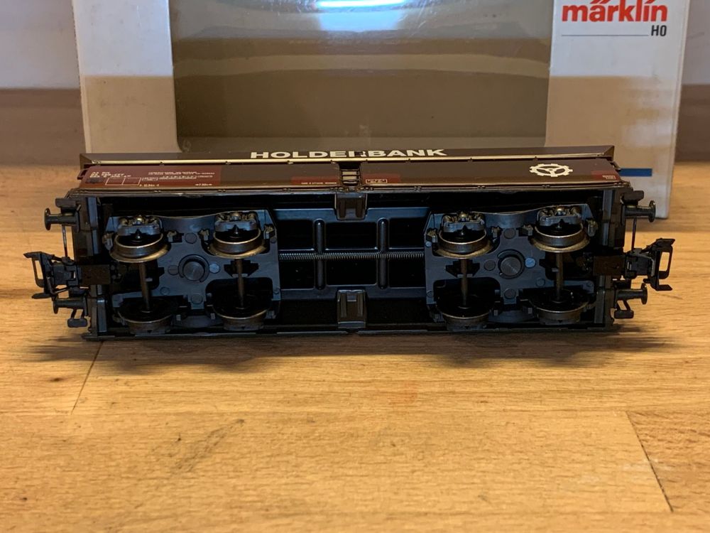 Märklin 4691 SBB Großraum-Schüttgutwagen Holderbank KKK (Neu (gemäss ...