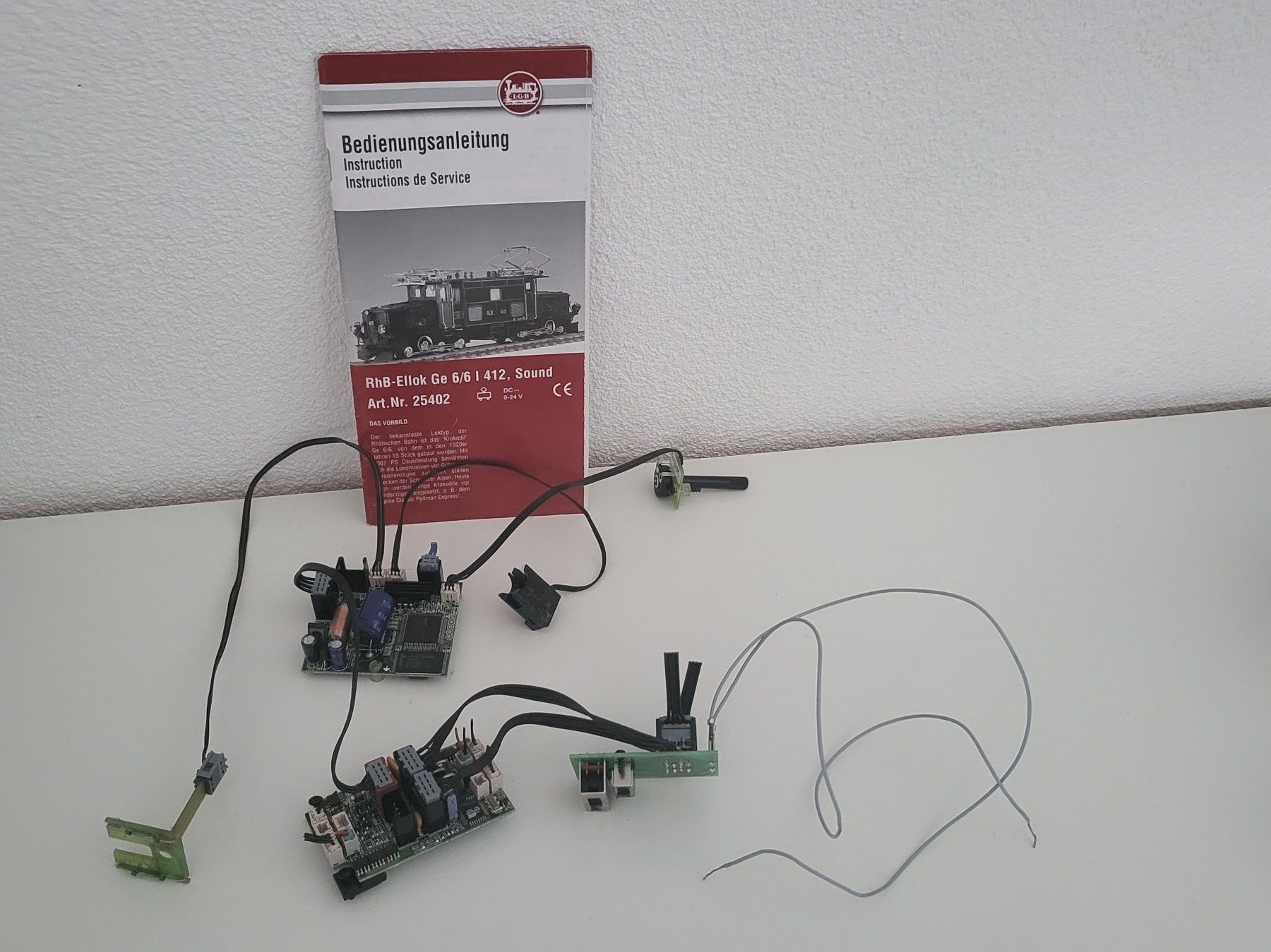 Decoder mit Sound für RhB Ge 6/6 Krokodil aus LGB 25402 (Gebraucht) in ...