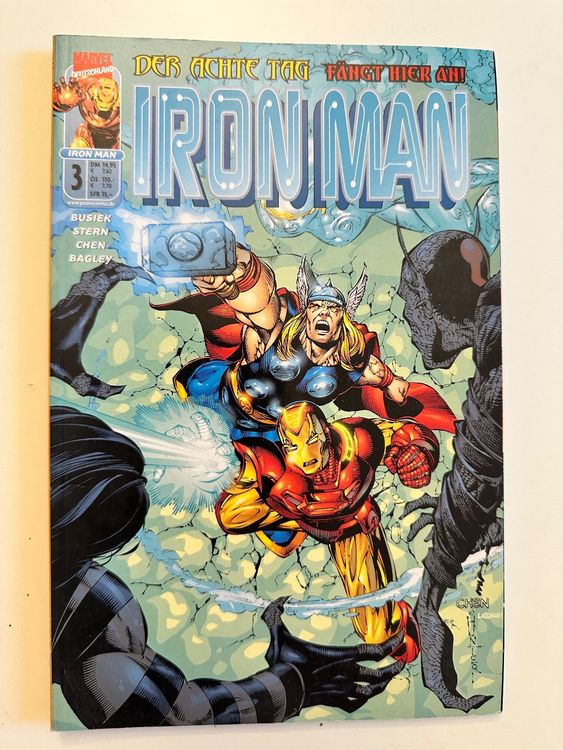 RARITÄT - IRON MAN BAND 3 - MARVEL DEUTSCHLAND | Kaufen auf Ricardo