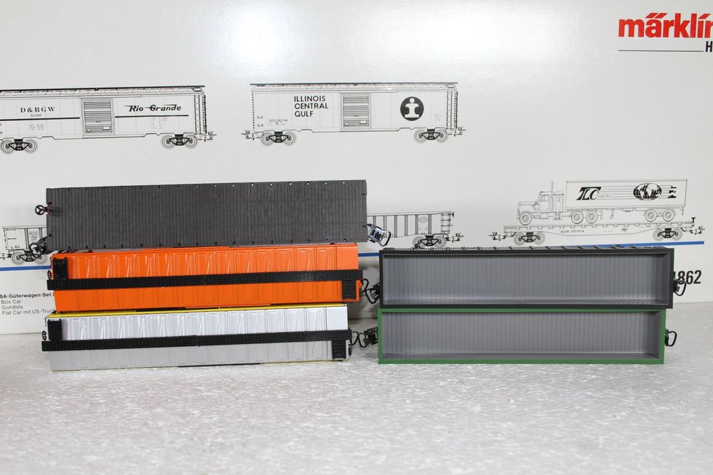 Märklin 4862 USA Güterwagen Set (2) (Gebraucht) in Triesen für CHF 131 ...