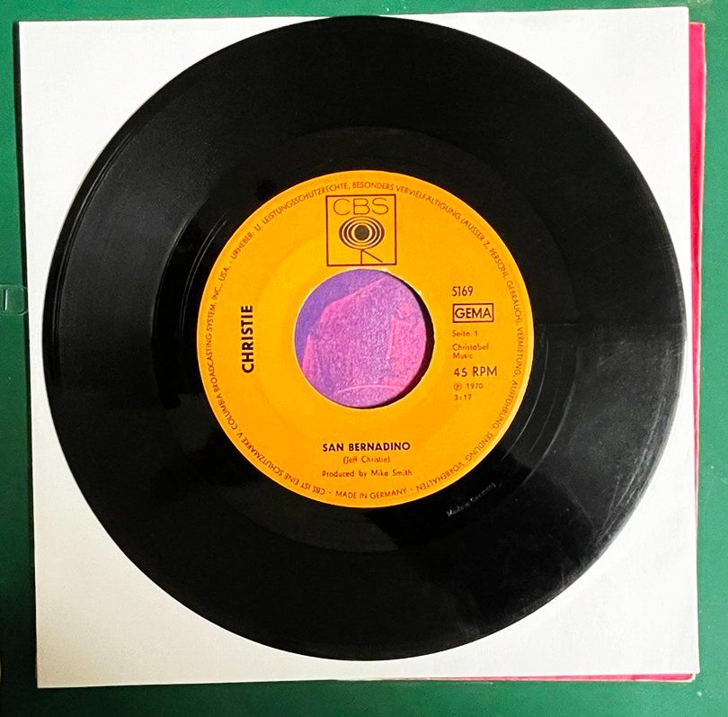 Single: CHRISTIE - San Bernadino (Neu (gemäss Beschreibung)) in ...