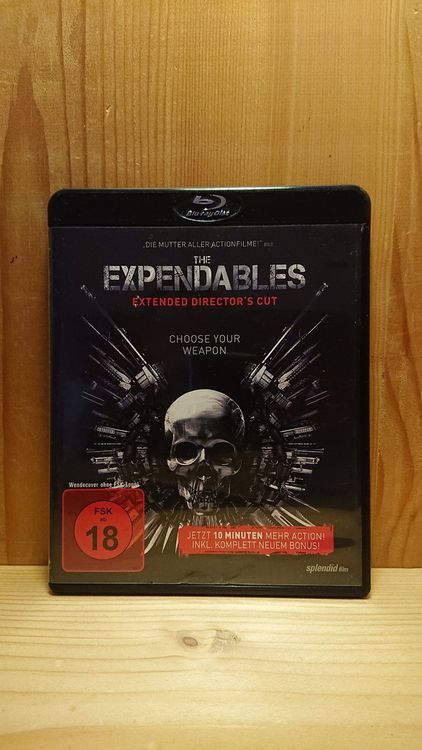 THE EXPENDABLES Extended Director's Cut Blu-Ray (Gebraucht) in ...