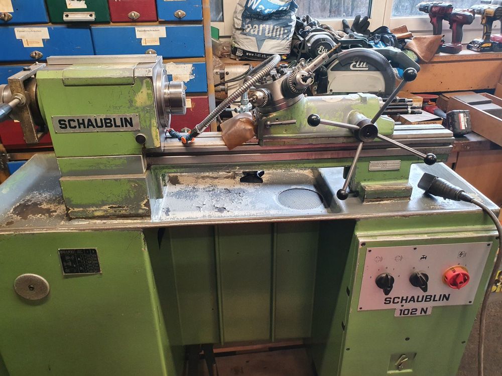 Drehbank Schaublin 102N (Gebraucht) in Emmenbrücke für CHF 1950 – nur Abholung auf Ricardo kaufen