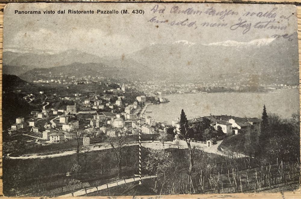 Panorama visto dal Ristorante Pazzallo (M. 430) (Gebraucht) in ...