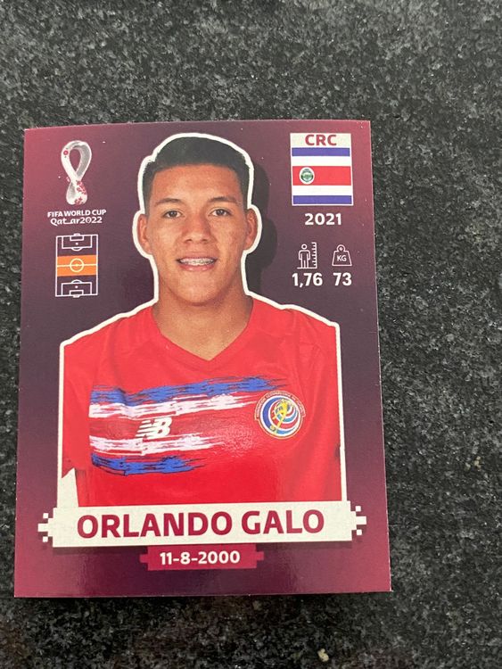 Panini WM 22 CRC 13 Orlando Galo | Kaufen auf Ricardo