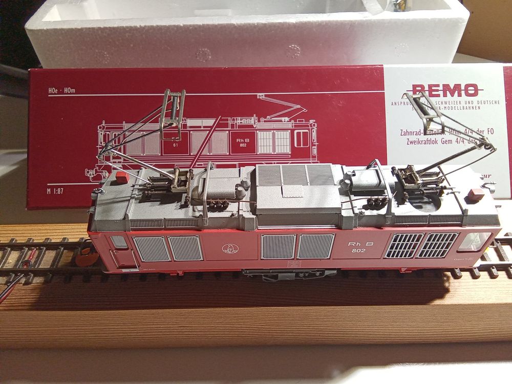 BEMO RhB ZWEIKRAFTLOK Gem 4/4 802 ARTIKEL1267 102 | Kaufen auf Ricardo