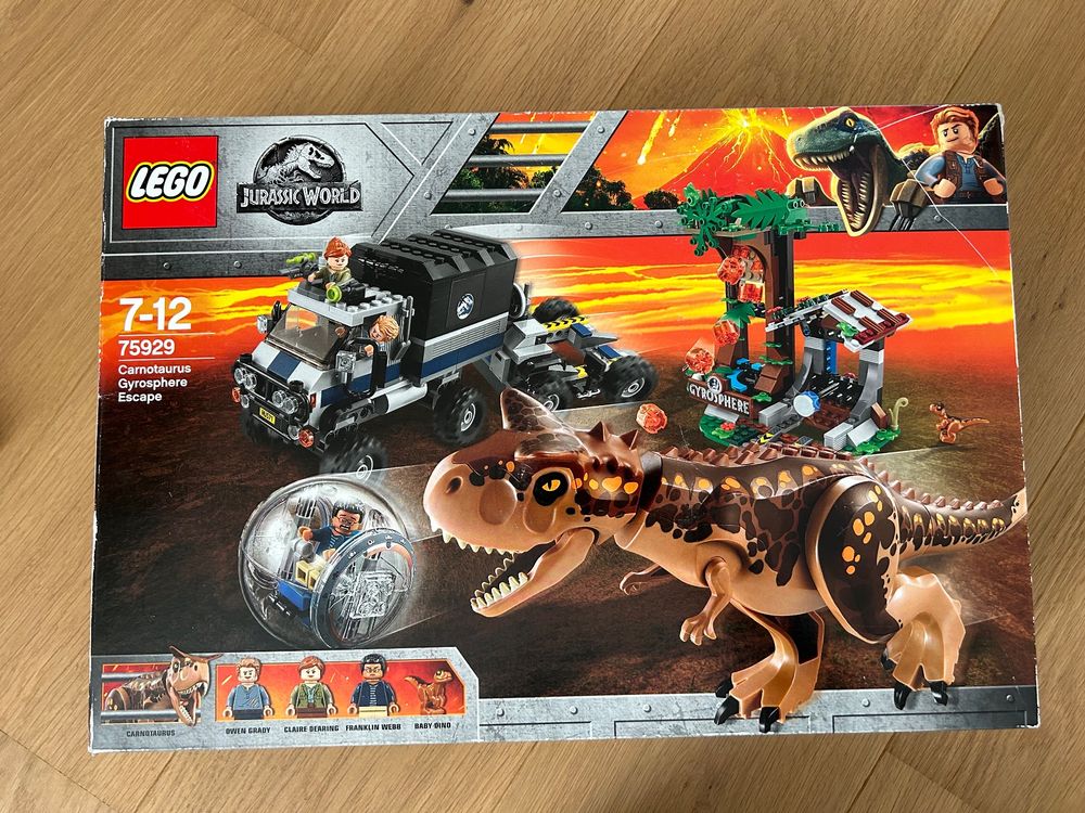 LEGO Jurassic World 75929 Carnotaurus Gyrosphärenstation (D'occasion) à ...
