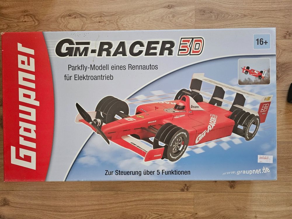 GRAUPNER GM-RACER 3D FORMULA 1 DEPRON MODEL 100% neuf | Kaufen auf Ricardo