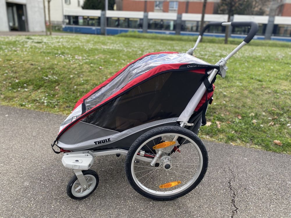 Thule Chariot Cougar CX2 Fahrradanhänger 2 Sitzer | Kaufen auf Ricardo