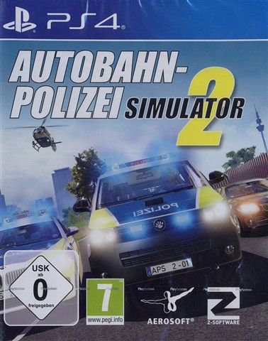 Autobahn-Polizei Simulator 2 (Game - PS4 (Neu und originalverpackt) in ...