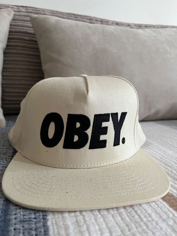 Obey CAP offwhite | Kaufen auf Ricardo