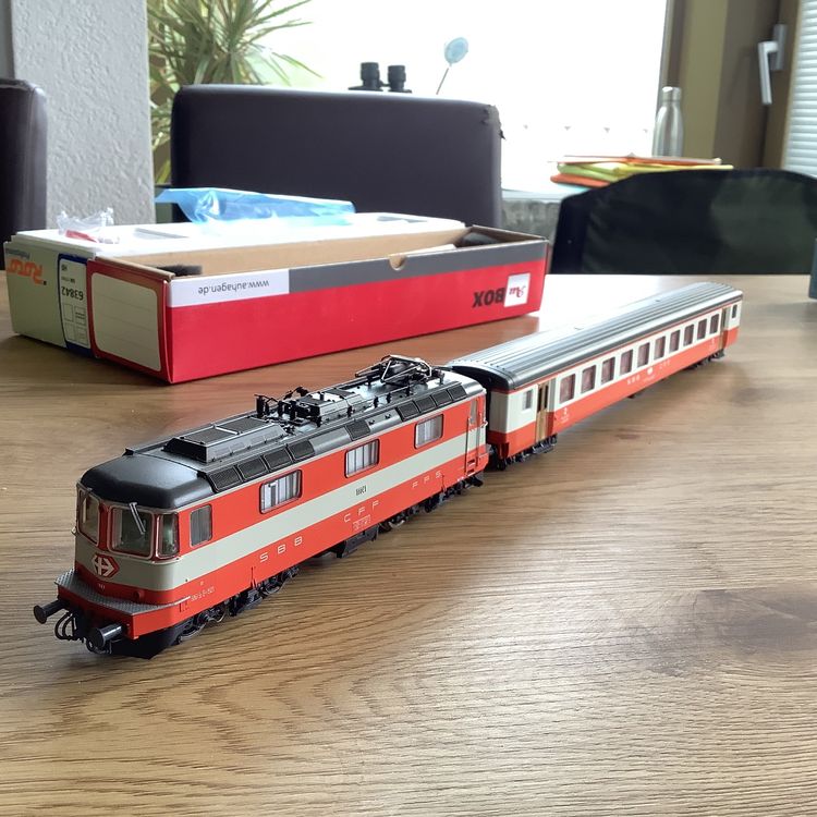 Re 4/4 Swiss express Roco + Ew II | Kaufen auf Ricardo