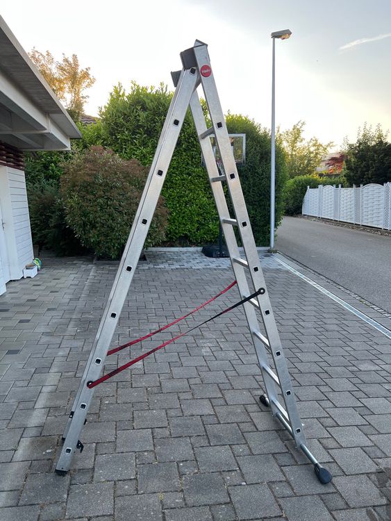 HAILO Alu-Leiter 2x9 (Gebraucht) in Subingen für CHF 82 – nur Abholung auf Ricardo kaufen
