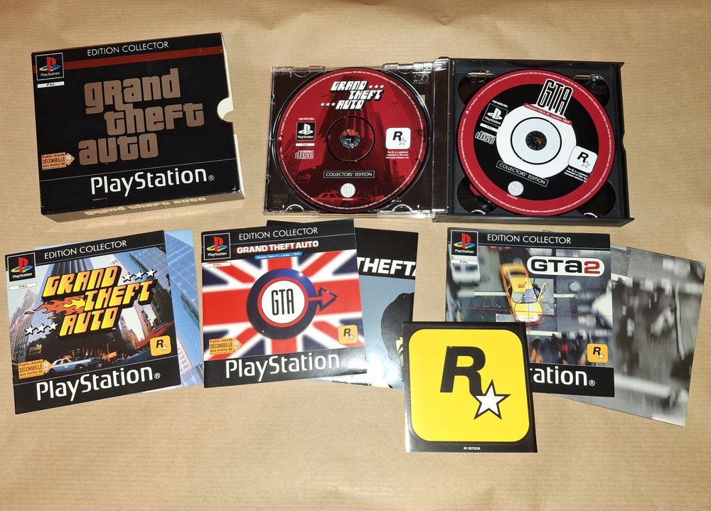 GTA Grand Theft Auto Edition Collector français complet PS1 (Gebraucht ...
