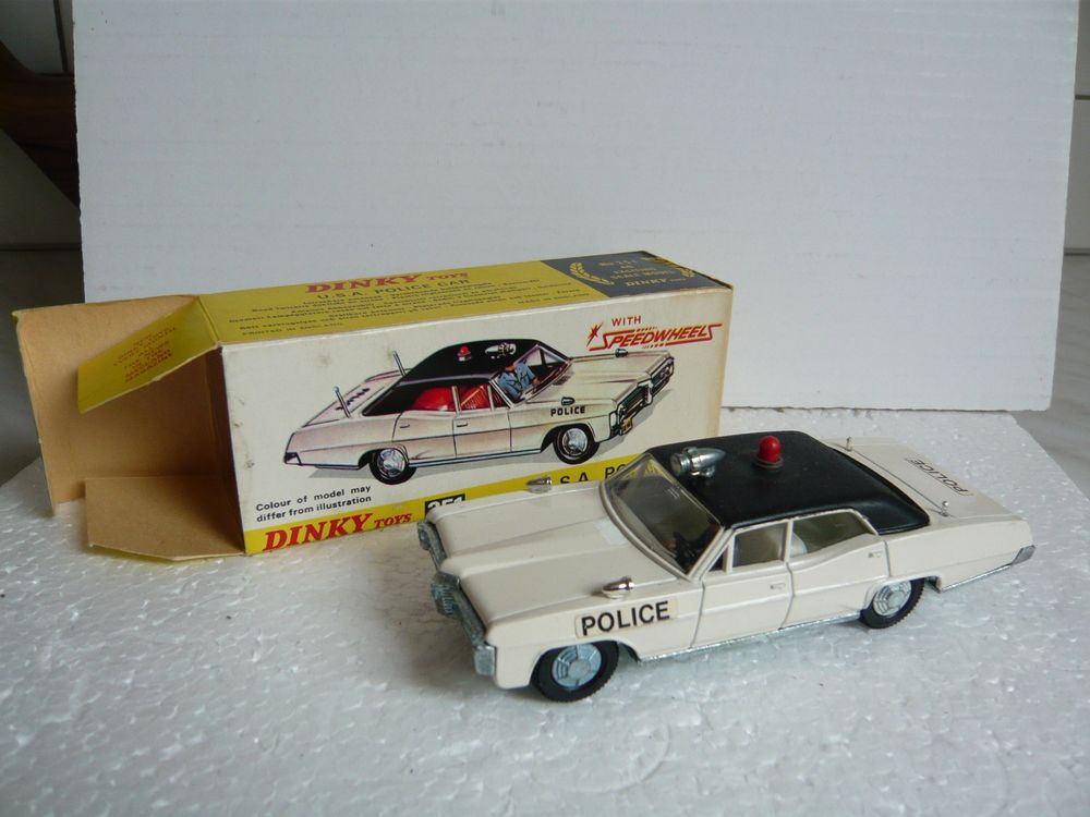 DINKY TOYS ORIGINAL NO 251 USA POLICE CAR TBE !! | Acheter sur Ricardo