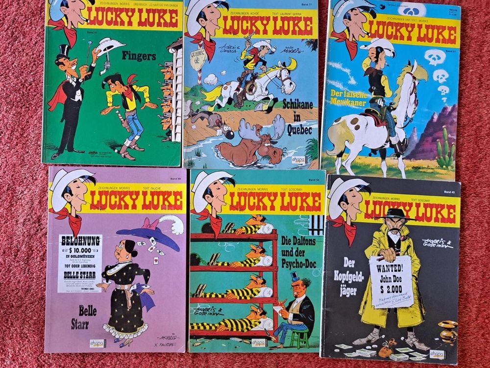 Lucky Luke- Comic (Gebraucht) in Winterthur für CHF 6 – nur Abholung ...