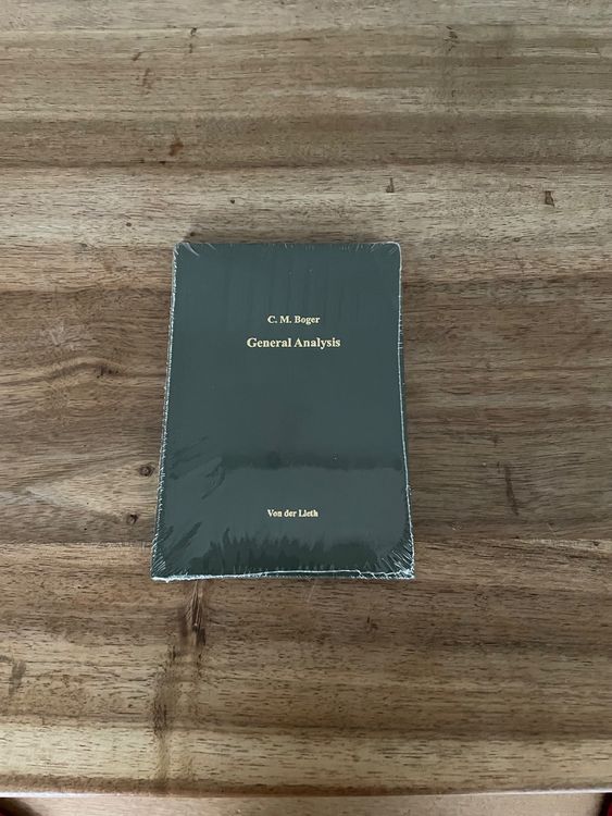 Homöopathie; Boger; General Analysis (Neu und originalverpackt) in Würenlos für CHF 6 – mit ...