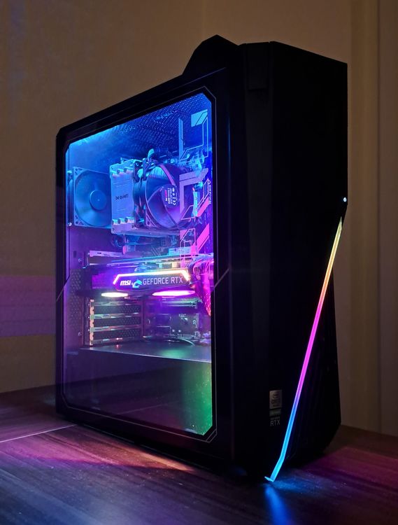 Gaming PC (i7-9700K, RTX 2070 Super, 32GB RAM) (Gebraucht) in Oberriet SG für CHF 650 – mit ...