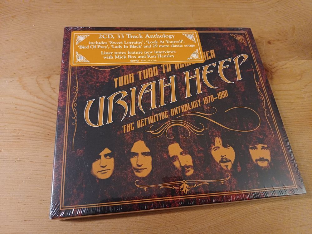 Uriah Heep Your Turn To Remember:The Definitive Anthology (Neu und ...
