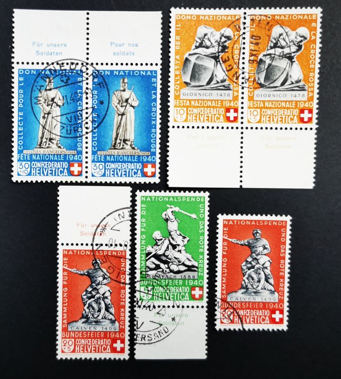 TR43 Timbre Suisse Oblitere 1940 | Kaufen auf Ricardo