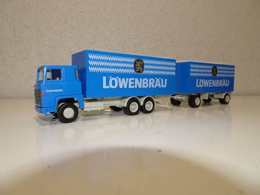 Albedo Lastwagen LKW Löwenbräu Anhängerzug HO 111100 | Kaufen auf Ricardo