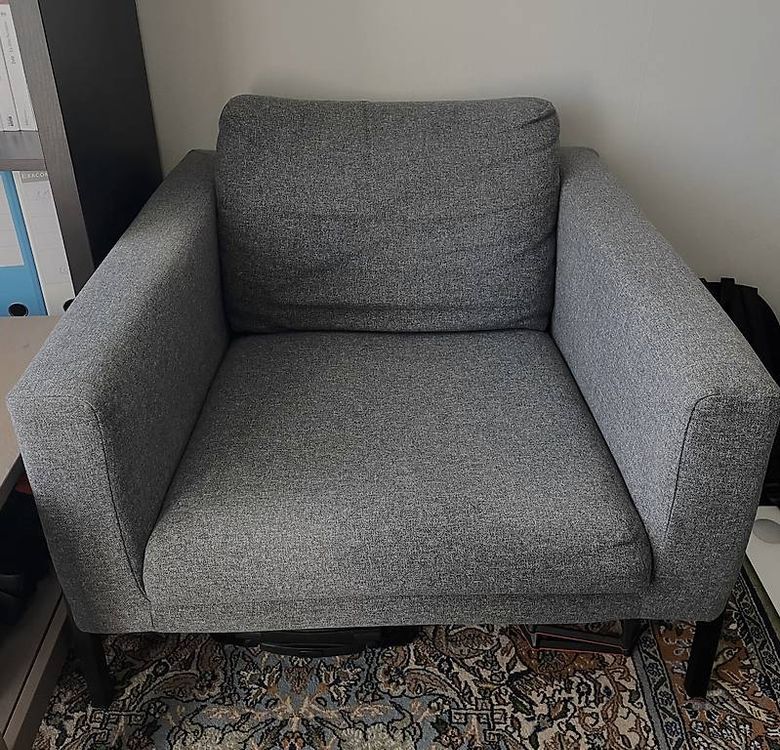 Fauteuil gris IKEA moderne et confortable (Gebraucht) in Lausanne für CHF 50 – nur Abholung auf ...