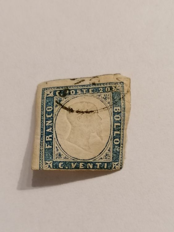 Alt Italien Sardinien Franco Bollo 20 Cent (Usato) a Happerswil per CHF ...