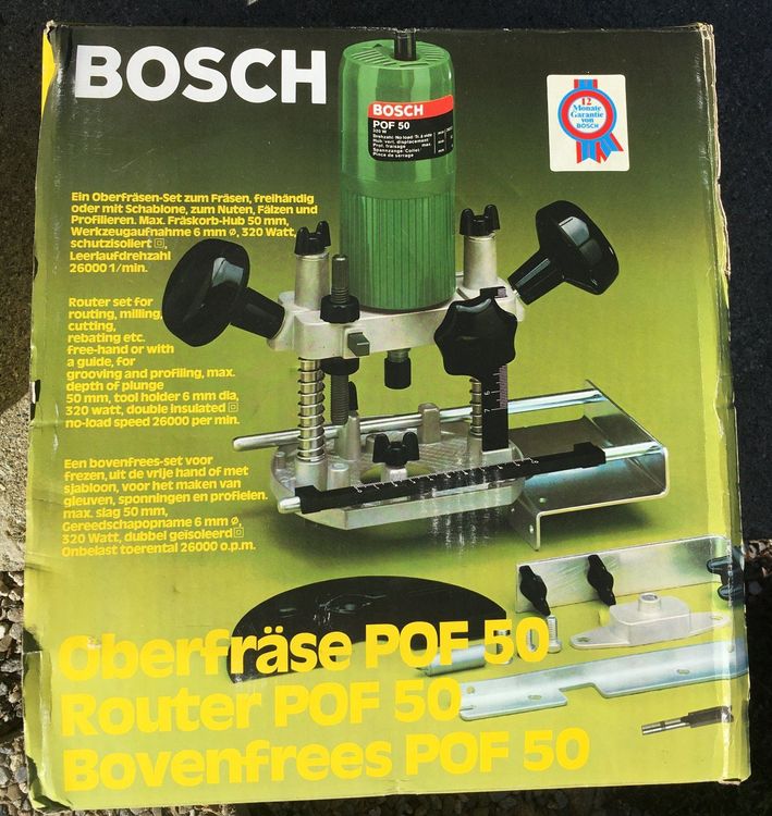 Défonceuse-fraiseuse BOSCH POF 50 (Gebraucht) in La Tour-de-Peilz für ...