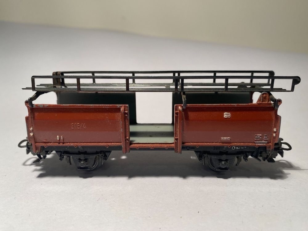 Märklin, Metall Autotransportwagen braun DB, AC Achsen | Kaufen auf Ricardo