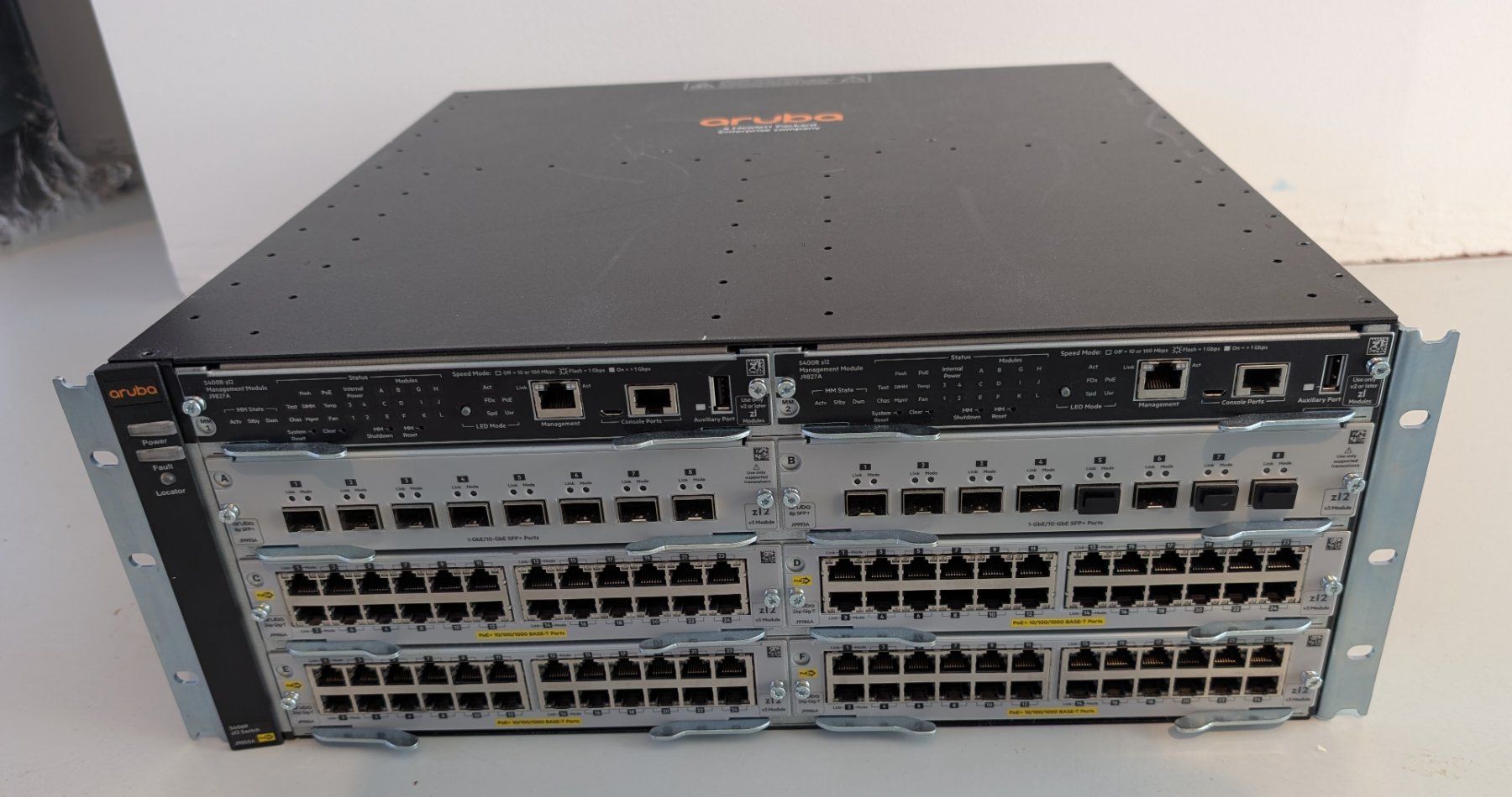 HPE Aruba 5406R zl2 Series Switch Chassis inkl. Module (Gebraucht) in ...