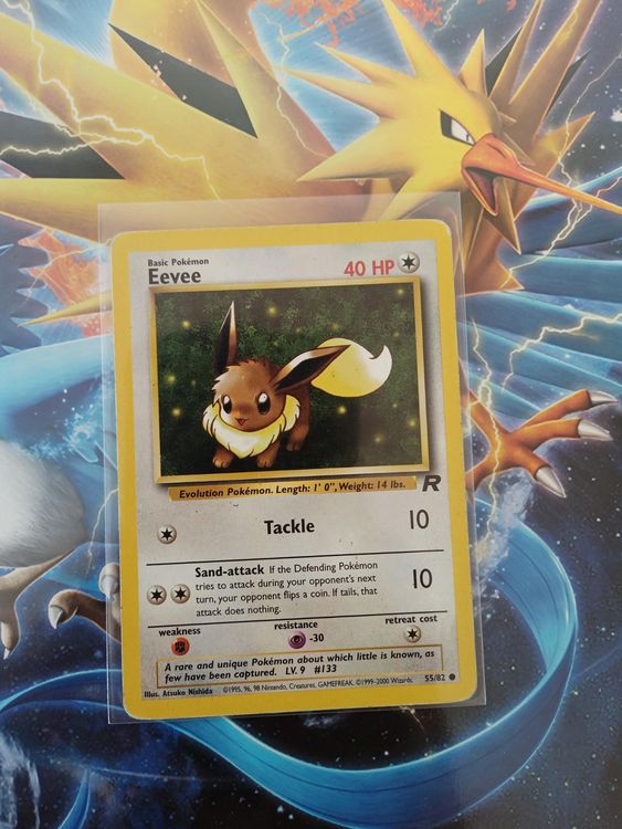 Eevee Team Rocket - Vintage Pokémon TCG Karte | Acheter sur Ricardo