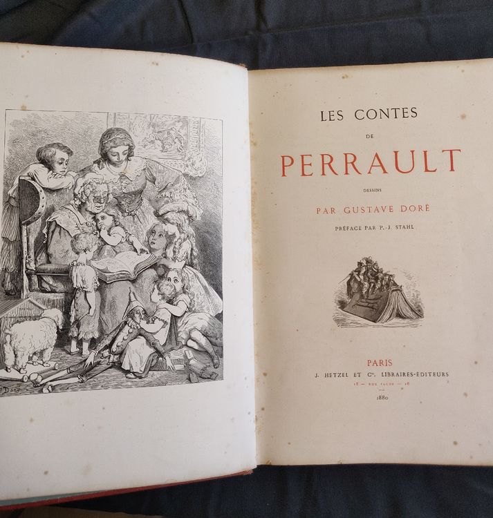 Les contes de Perrault dessiné par Gustave Doré. 1880. (Gebraucht) in ...