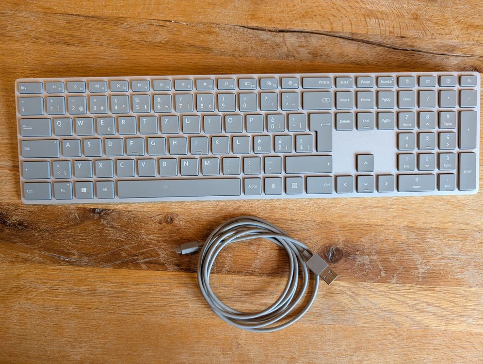 Microsoft Modern Keyboard mit Fingerprint ID (Gebraucht) in Winterthur ...