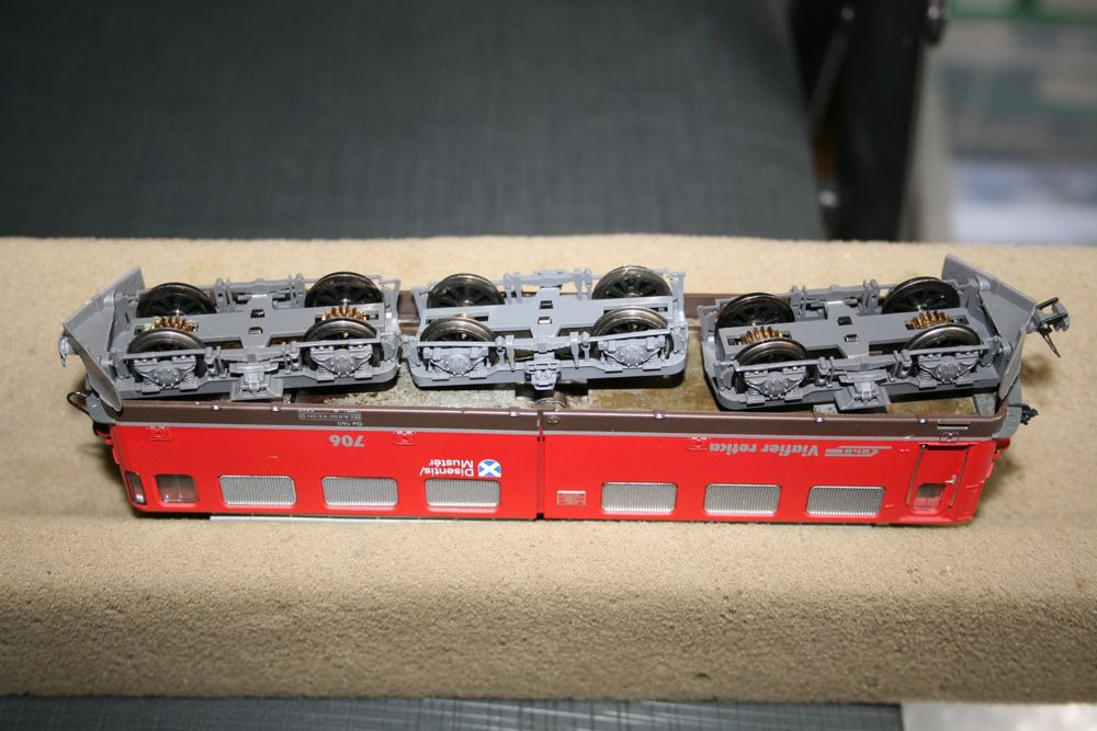 Bemo 1254 126 RhB Ge 6/6 II 706 Disentis digital rot | Kaufen auf Ricardo