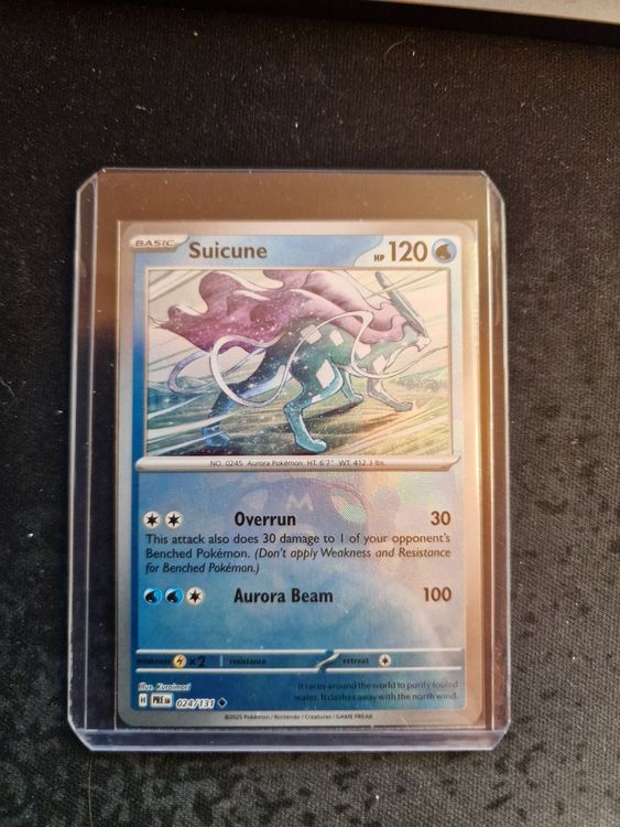 Pokemon Suicune Master Ball Reverse Prismatic Evolutions (Gebraucht) in ...