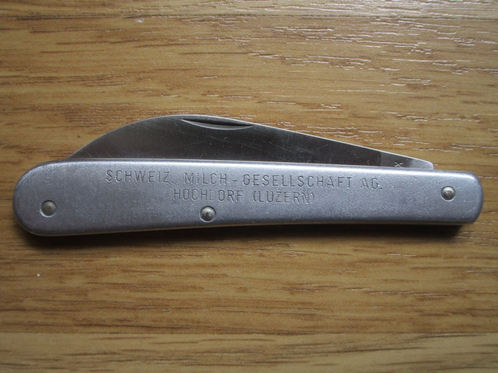 Werbetaschenmesser Schweiz.Milch-Gesellschaft Hochdorf (Gebraucht) in ...