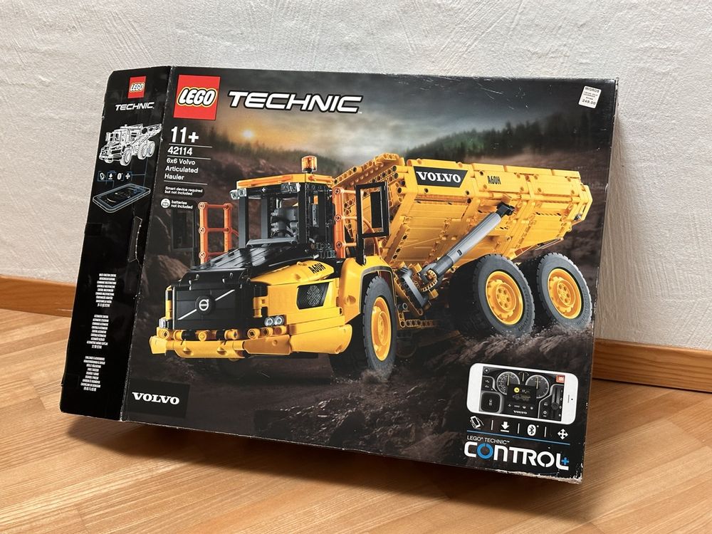 Lego Technik 42114 Knickgelenkter Volvo-Dumper - 6x6 (Gebraucht) in ...