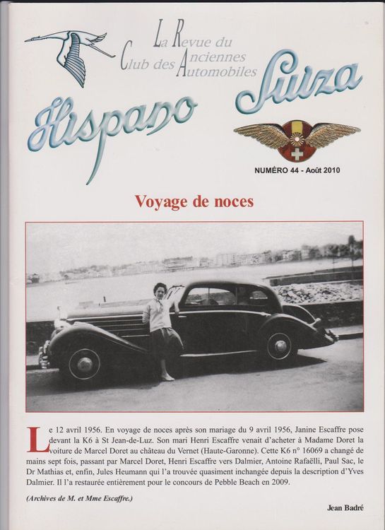Revue club - Hispano Suiza -Oldtimer (Gebraucht) in Bex für CHF 3.5 ...