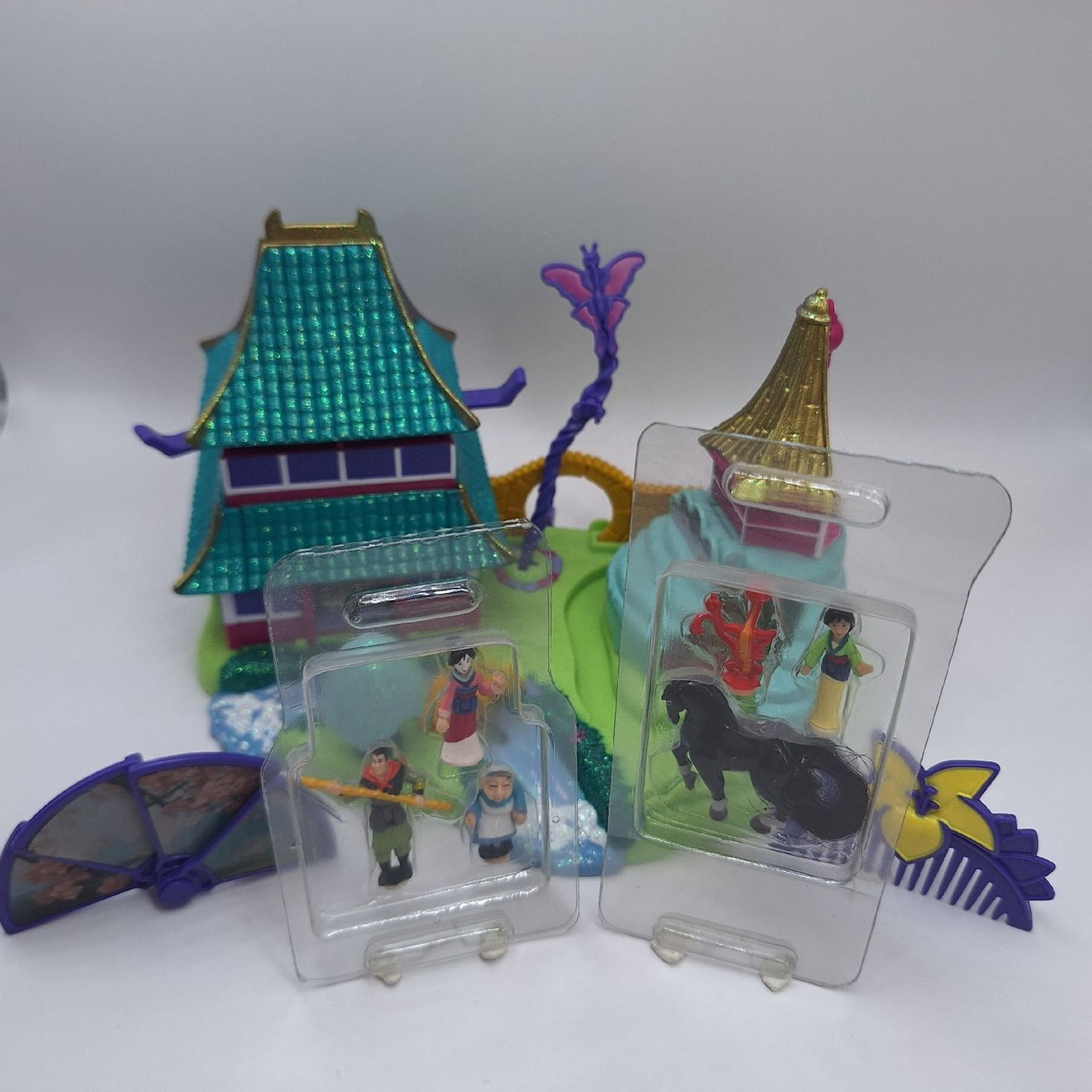 Polly Pocket Disney Mulan 100% complet Vintage Bluebird (D'occasion) à ...