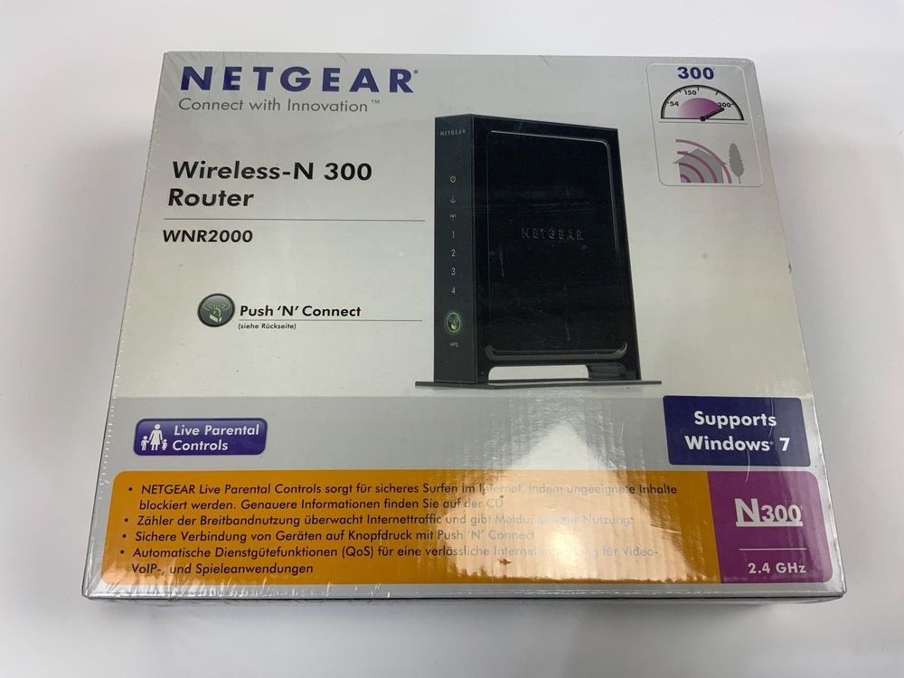 NETGEAR Wireless N 300 Router (Neu und originalverpackt) in Volketswil ...