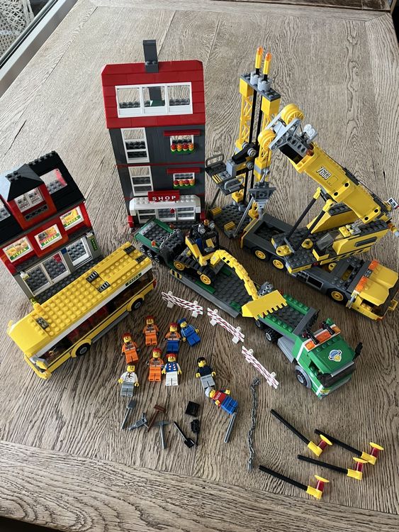 Lego City Baustelle mit Kran, LKW & Häuser 7633 7641 ab 1.- | Kaufen ...