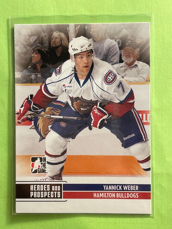 AHL Yannick Weber ZSC Hamilton Bulldogs (Gebraucht) in Grüningen für CHF 4 – mit Lieferung auf ...