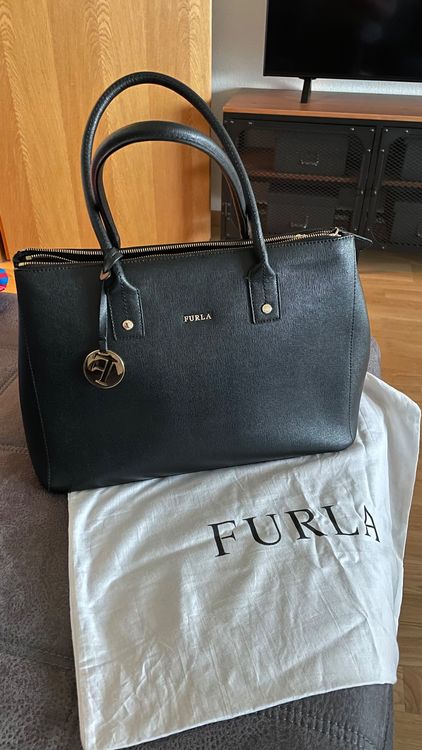 Tasche FURLA LINDA Schwarzer Onyx | Kaufen auf Ricardo
