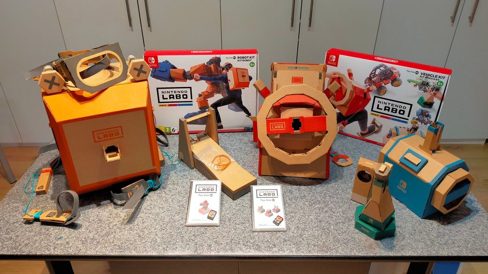 Nintendo Labo Set Robot + Vehicle Kit (Gebraucht) in Röthenbach Hbsee ...