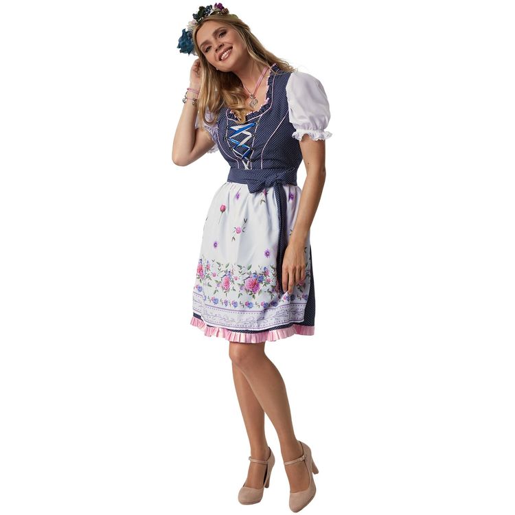Frauenkostüm Mini-Dirndl Garching Modell 2 Größe L (Neu (gemäss Beschreibung)) in Murten für CHF ...