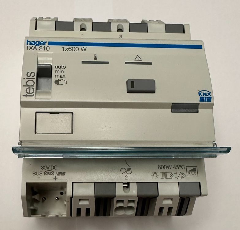 Hager TXA 210, KNX Dimmer 600W (Gebraucht) in Erlinsbach SO für CHF 22 ...