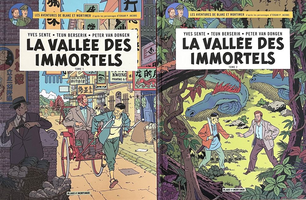 Blake et Mortimer - La vallée des immortels Tomes 1 & 2 | Kaufen auf ...