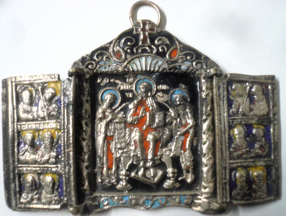 antikes TRIPTYCHON Russland, ev. um 1800 | Kaufen auf Ricardo